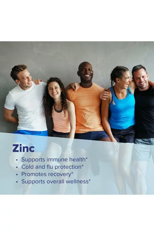 SUPERIOR SOURCE Advanced Zinc Immune Support Dissolvable Tablets