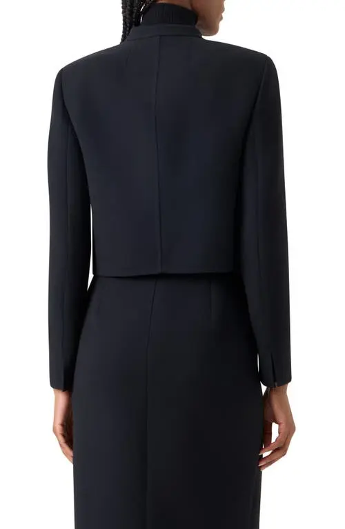 Akris Kadet Short Wool Jacket