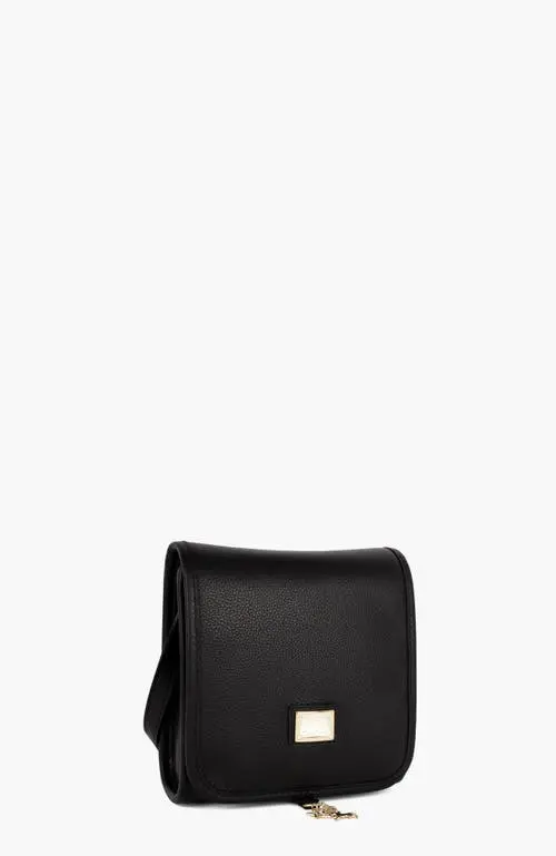 CAVALINHO Muse 560 Pebbled Leather Small Crossbody Bag - Black