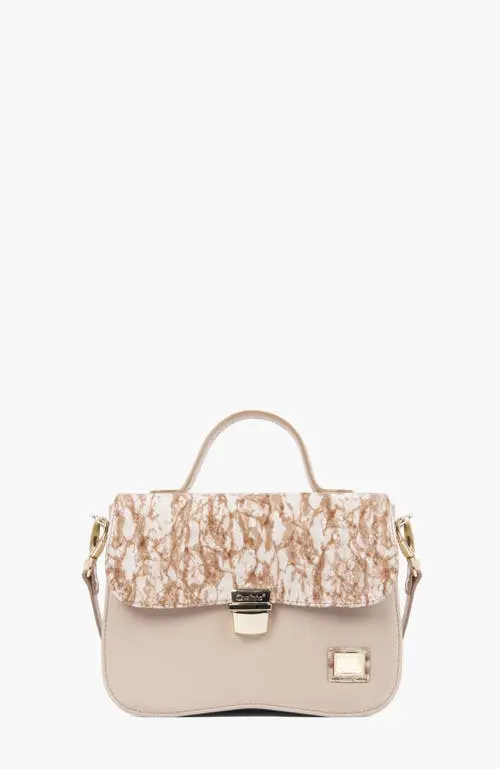 CAVALINHO Acqua Marine 600 Handbag - Beige/white