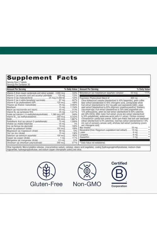 METAGENICS Meta Lipoate Alpha Lipoic Acid Metabolism Support Tablets60 Count