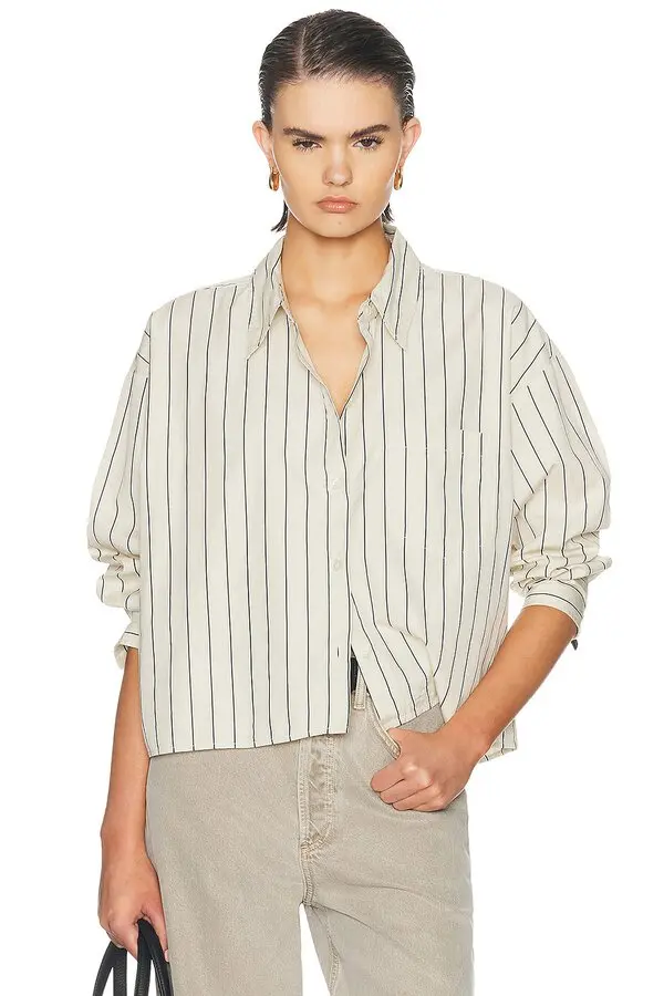 Citizens Of Humanity Petit Ami Shirt - Ramble Stripe
