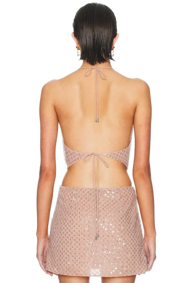 Retrofete Bethely Sequin Top