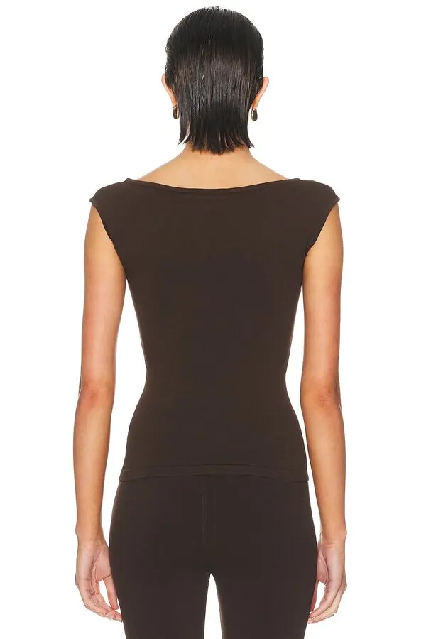 SEROYA Petra Top In Brown
