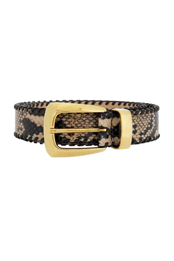 Khaite Benny Whipstitch Belt