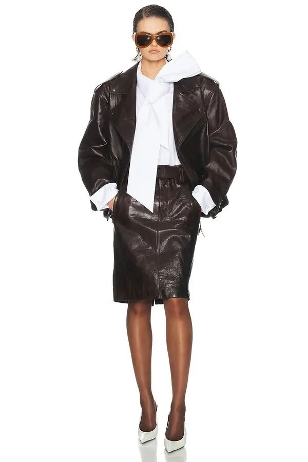 Saint Laurent Leather Jacket