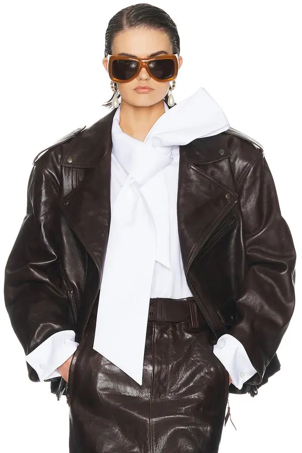 Saint Laurent Leather Jacket