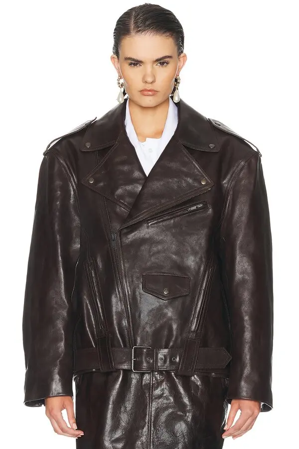 Saint Laurent Leather Jacket
