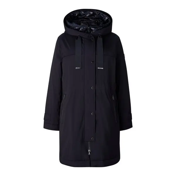 Bogner Kaja Parka With Down-filled Insert - Navy