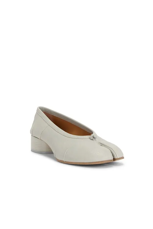 MAISON MARGIELA Tabi Ballerina Flat In Sage