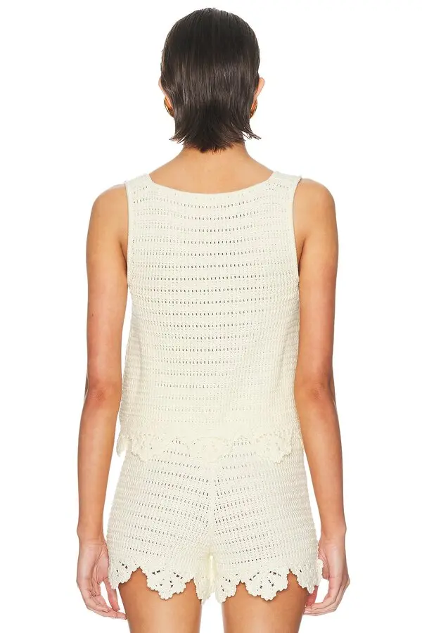 Chloé Crochet Tank Top
