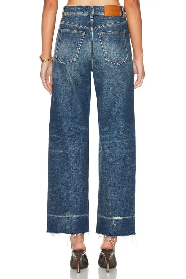 Chloé Wide Leg In Blue