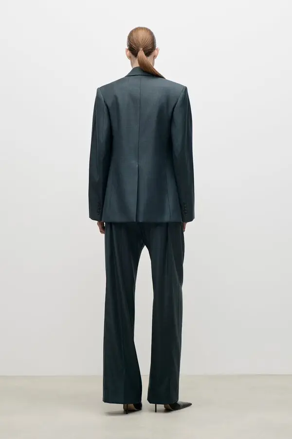Victoria Beckham Sculptural Layered Jacket