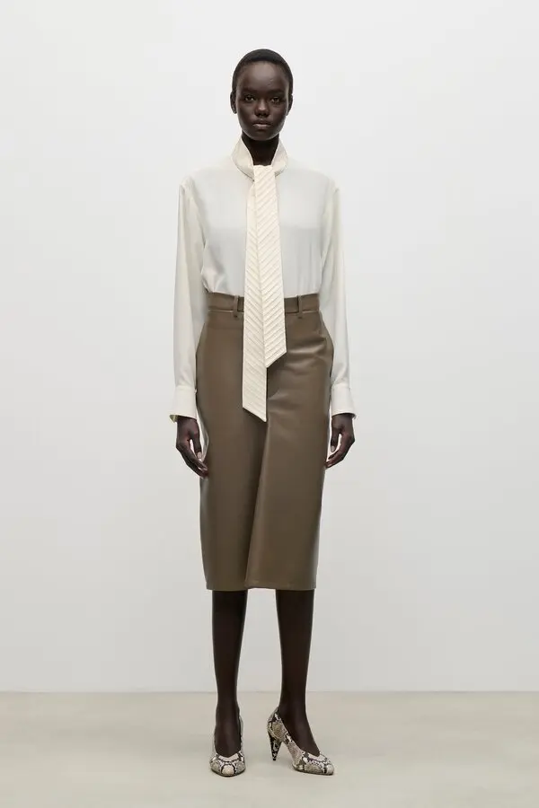 Victoria Beckham Scarf Detail Blouse