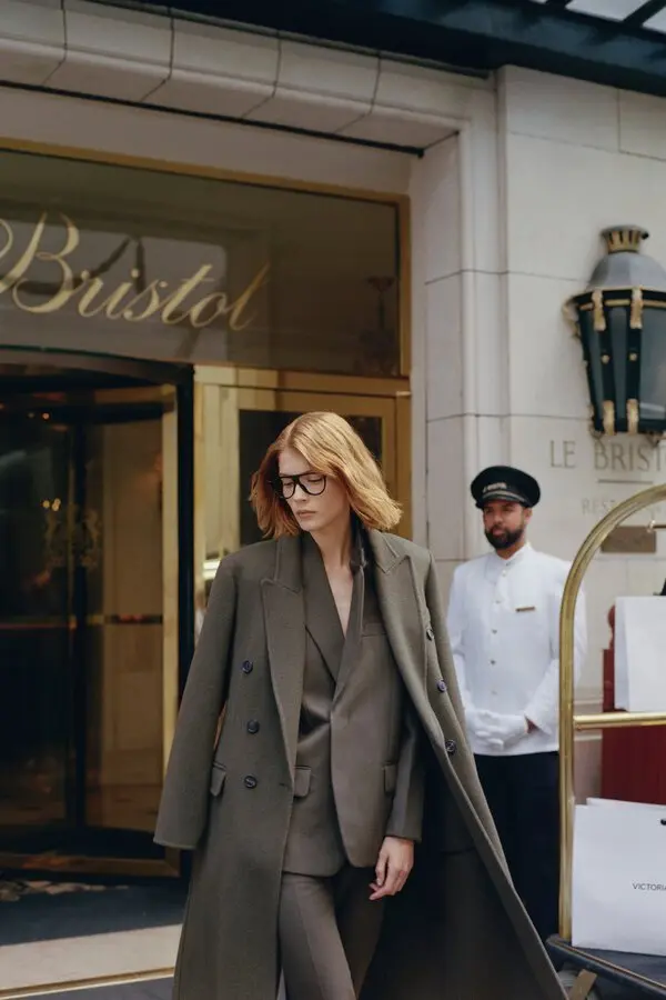Victoria Beckham Single Breasted Jacket - Green