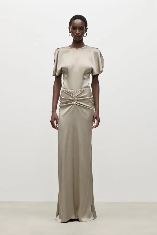 Victoria Beckham Isabella Skirt - Grey