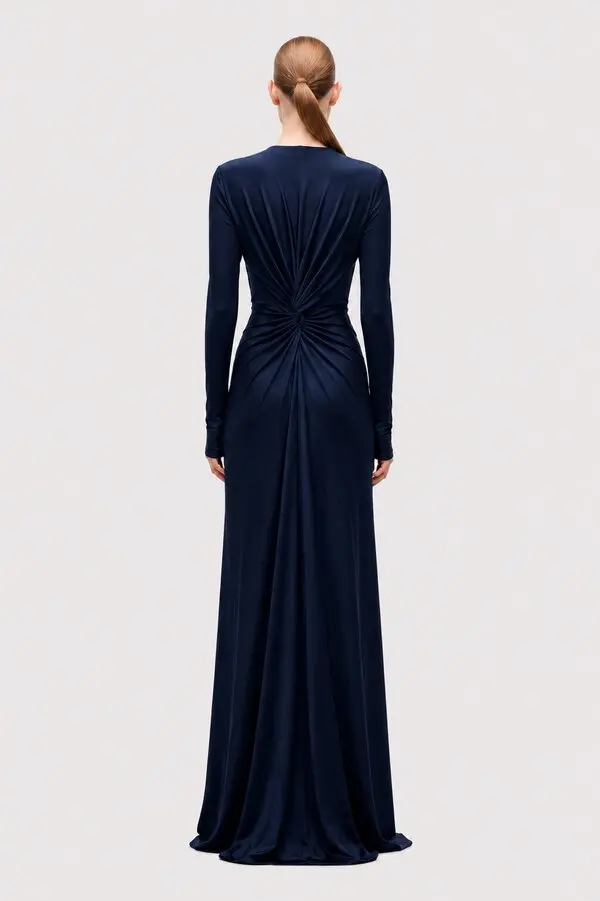 Victoria Beckham Aida Gown - Navy