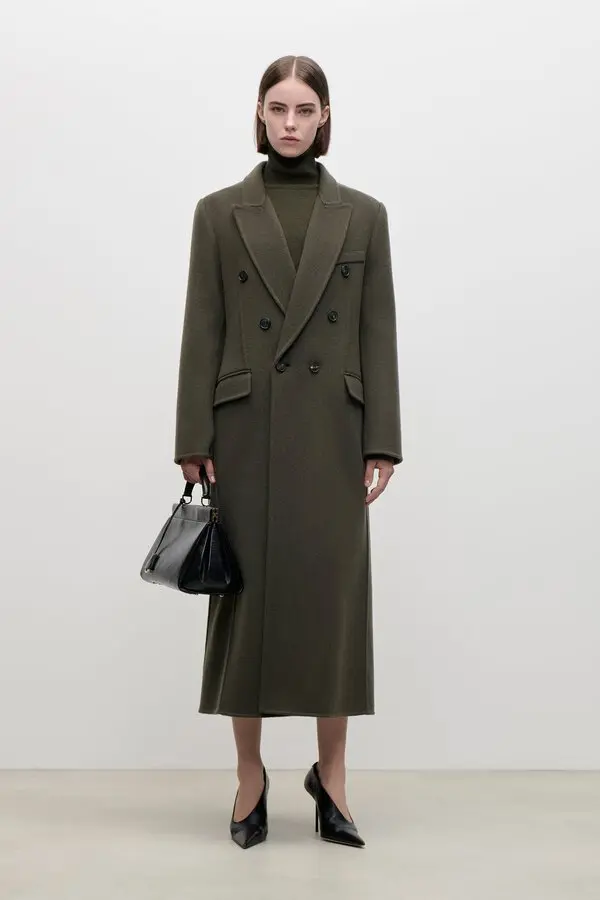 Victoria Beckham Catriona Coat - Green