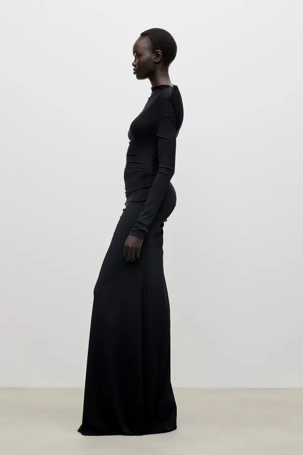 Victoria Beckham Shoulder Drape Gown