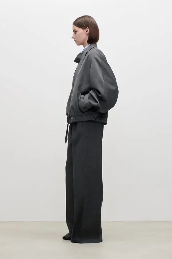 Victoria Beckham Scarf Bomber Jacket
