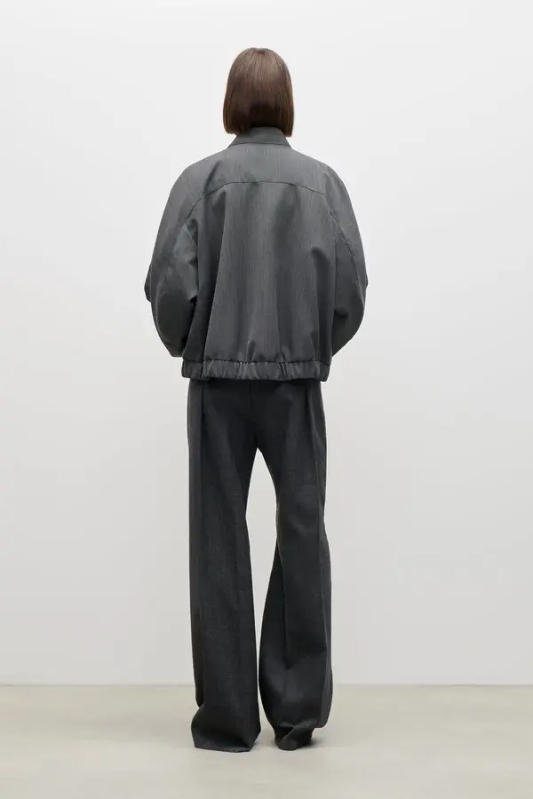 Victoria Beckham Scarf Bomber Jacket