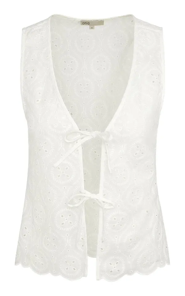 Onia Tie Front Tank