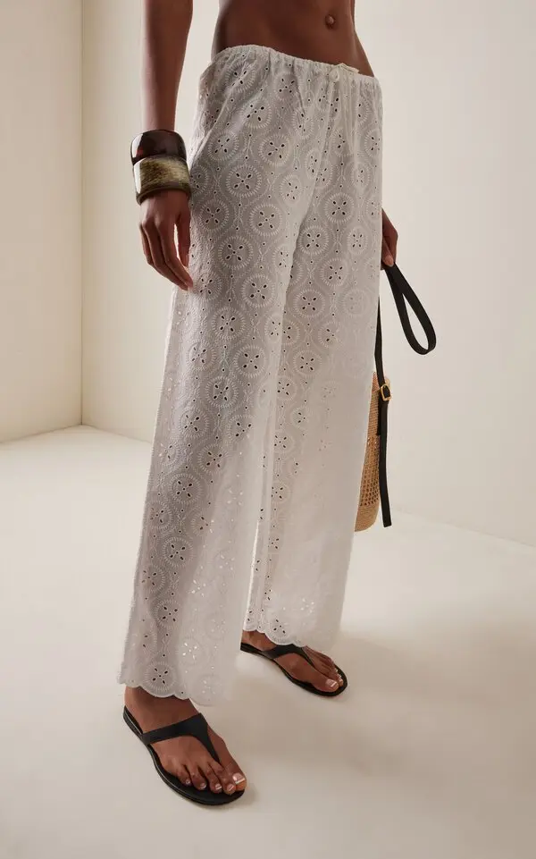 Onia Wide Leg Drawstring Pant