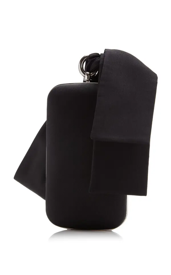 Givenchy Vertical Bow Silk-blend Minaudiere Bag