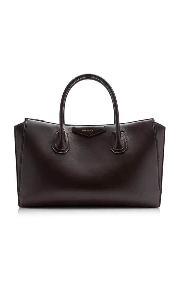 Givenchy Antigona Grained Leather Medium Bag - Brown
