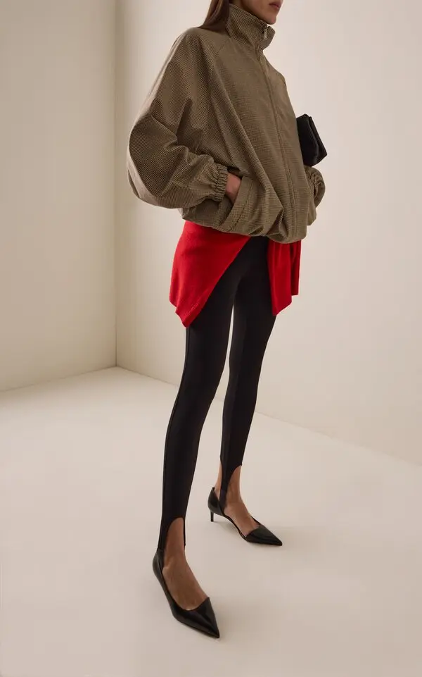 FAVORITE DAUGHTER The Stirrup Jersey Slim-leg Pants