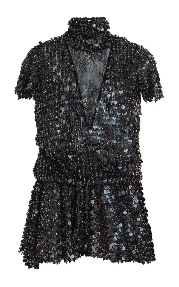 SIEDRES Fryn Sequined Mini Dress