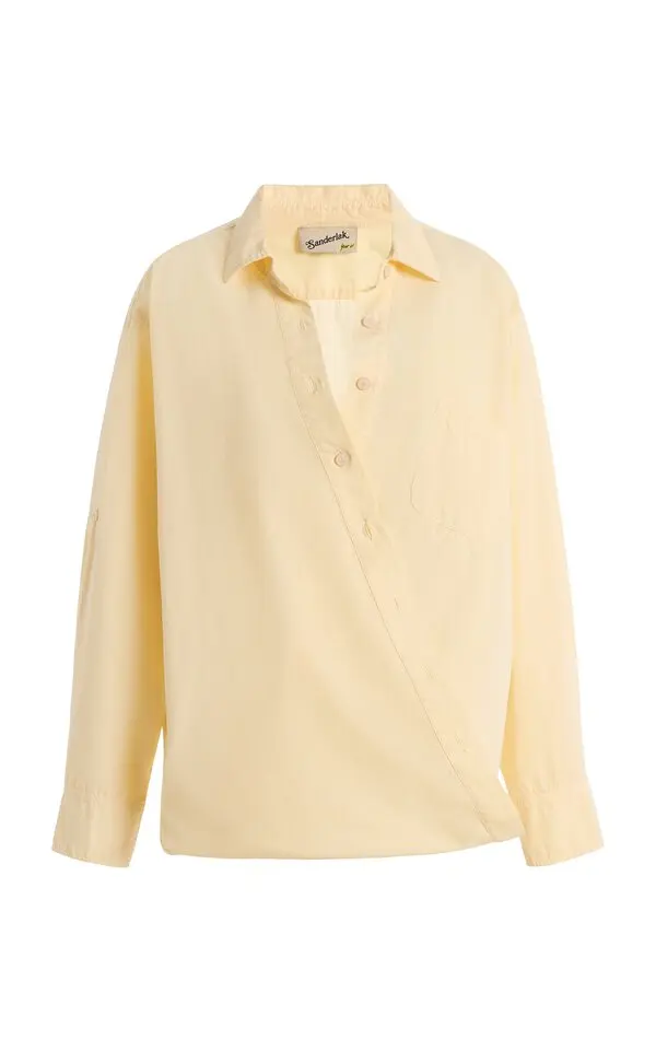 SANDERLAK Twist Cotton Shirt