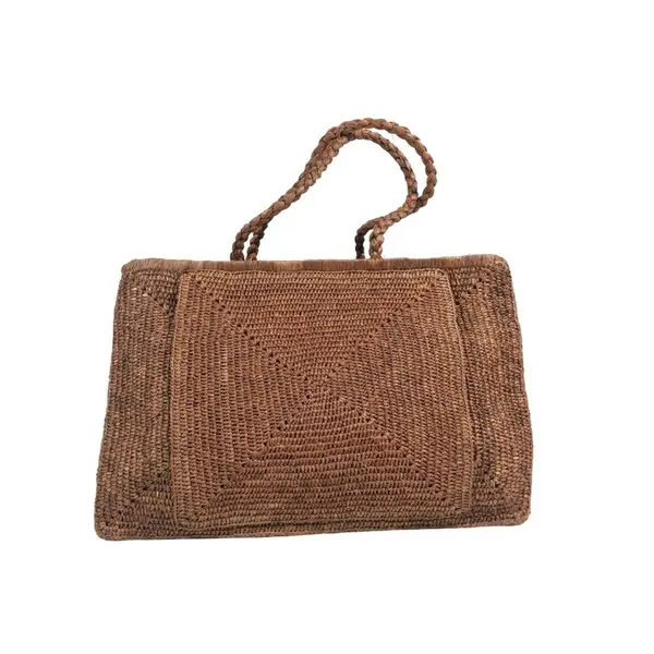 ZANATANY CONCEPTS Raffia Yoga Bag