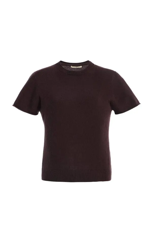 DL1961 Cashmere Knit Tee - Brown
