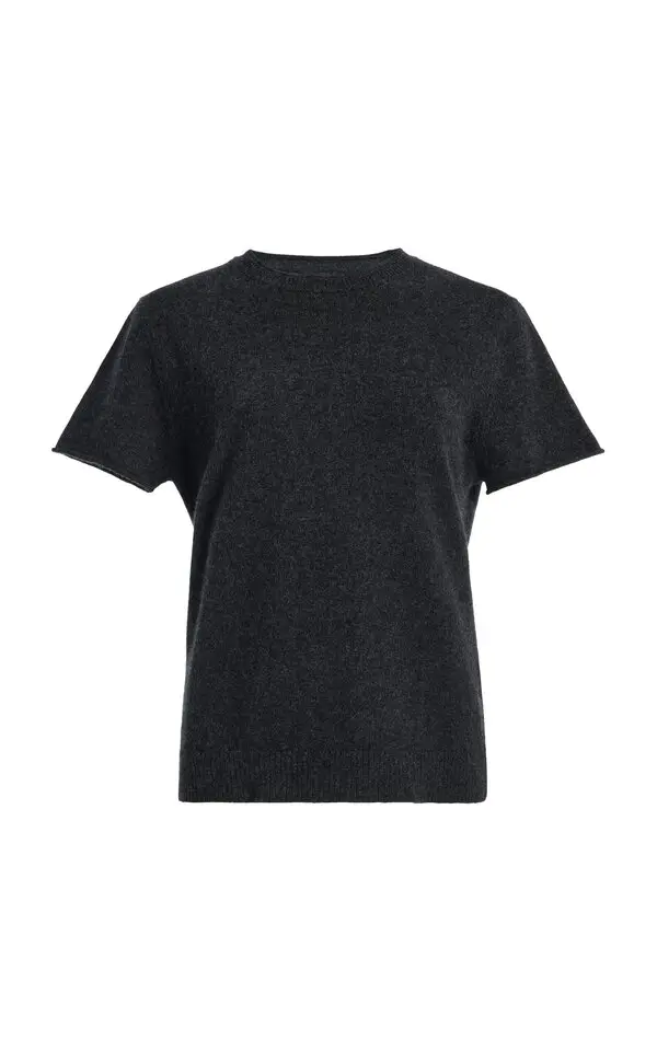DL1961 Cashmere Knit Tee - Grey