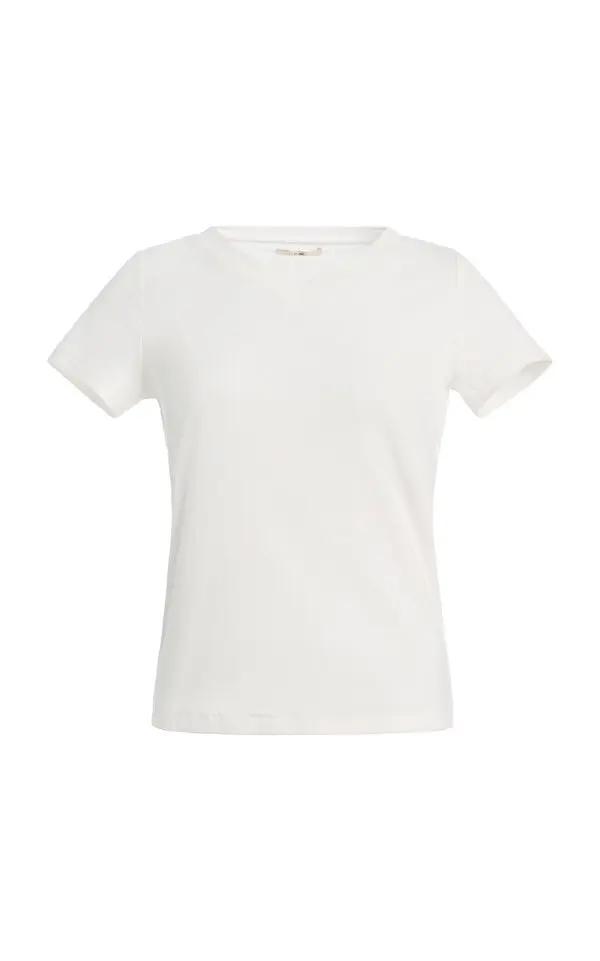 DL1961 Shrunken Tee - White