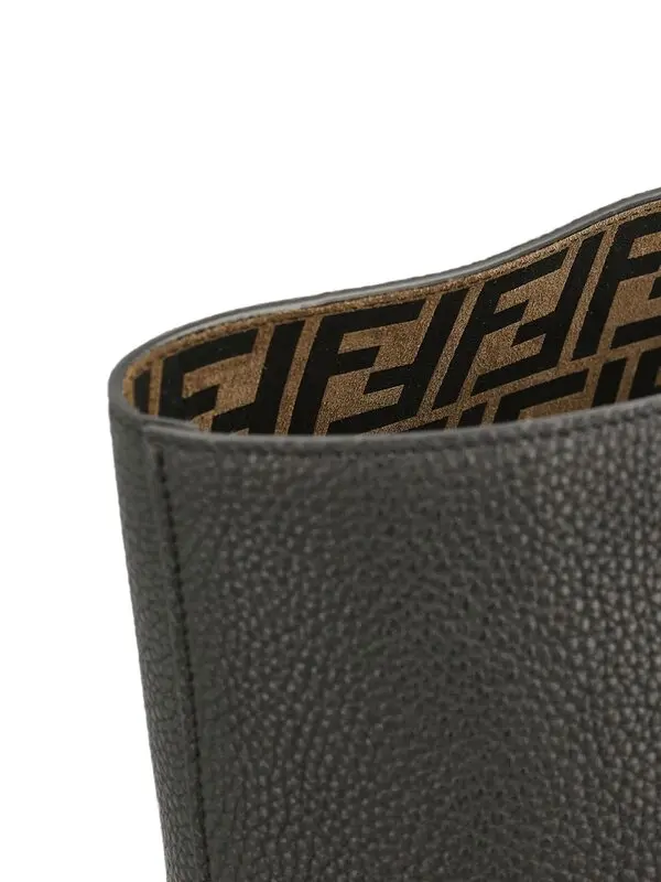 Fendi Roll Medium Shopping Bag - Black