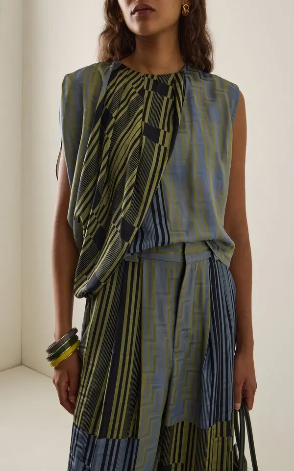 Rachel Comey Sleeveless Jacquard Top