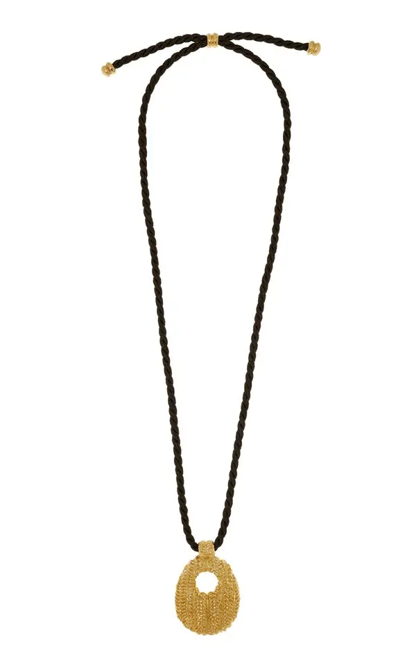 PAOLA SIGHINOLFI Manuela Pendant 18k -plated Pewter Necklace - Gold