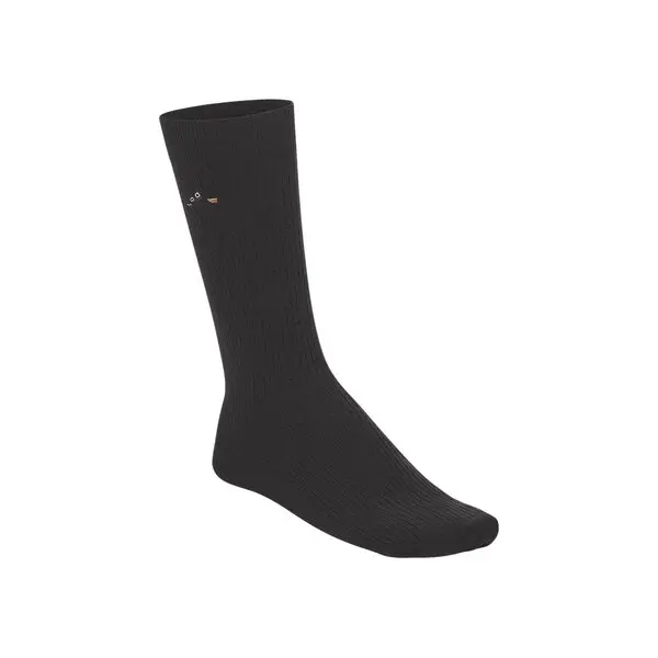 BIRKENSTOCK Ribbed Crew Socks - Black
