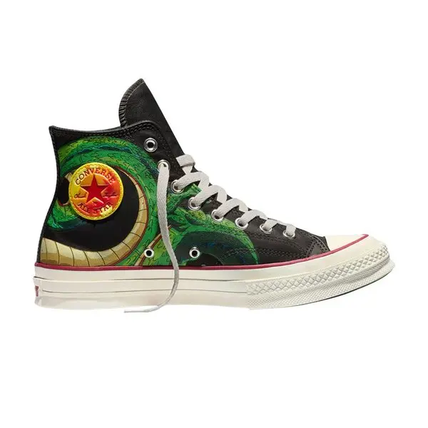 CONVERSE Dragon Ball Z X Chuck 70 'shenron' High Top Sneakers - Green