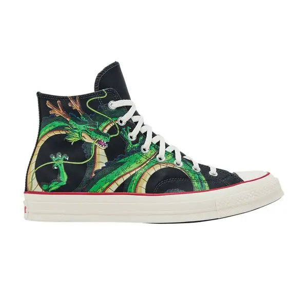 CONVERSE Dragon Ball Z X Chuck 70 'shenron' High Top Sneakers - Green