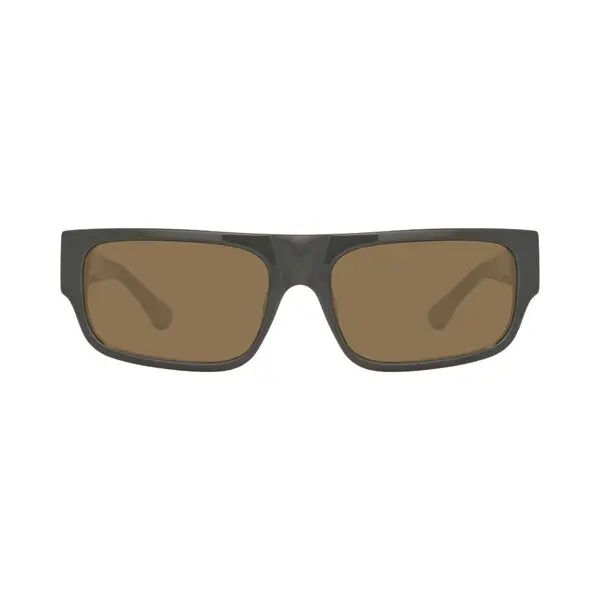 Linda Farrow X Dries Van Noten Rectangular Sunglasses - Grey