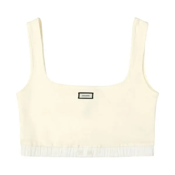 ENTIRE STUDIOS Lounge Bra 'pollen - Yellow