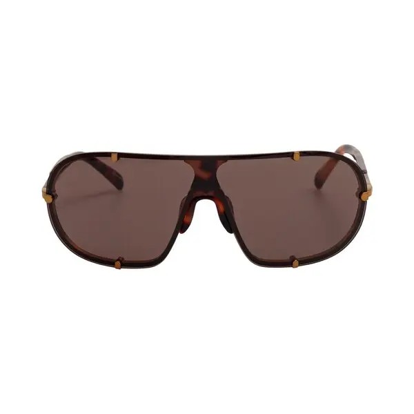 Linda Farrow X Dries Van Noten Aviator Sunglasses - Gold