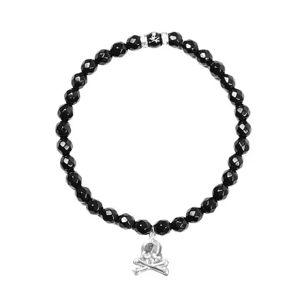MASTERMIND WORLD Bracelet 'onyx - Black