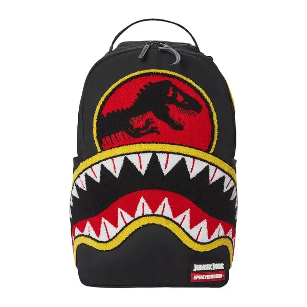 SPRAYGROUND Jurassic Park Chenille Shark Dlxr Backpack
