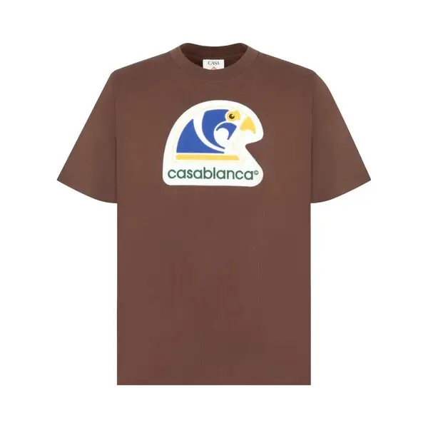 Casablanca Horus Applique T-shirt