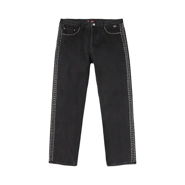 Supreme X B.b. Simon Studded Regular Jean