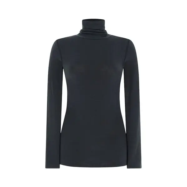 AMOMENTO Long Sleeve Turtleneck